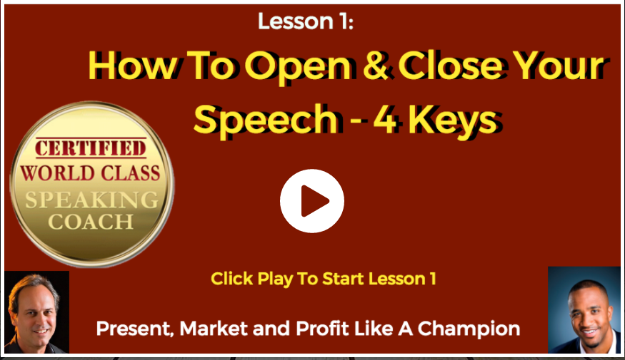 World Class Speaking Video Toolkit – The Brain Alchemist